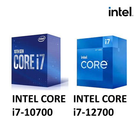 Intel Core I7 10700 I7 12700 I7 12700f 13700 13700f Cpu