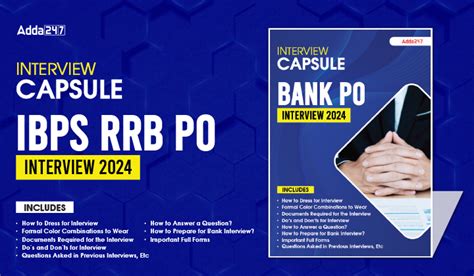 Documents Required For The IBPS RRB Interview