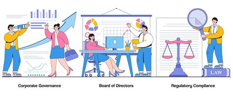 Corporate Governance Board Of Directors Regulatory Compliance Concept