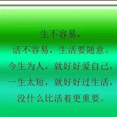 好好爱自己写的真好 人生