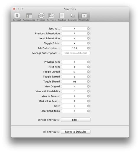 Gui Design Good Example Of A Keyboard Shortcut Manager Implementation