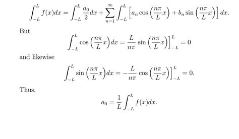 Since The Trigonometric Series Is Assumed To Be Uniformly