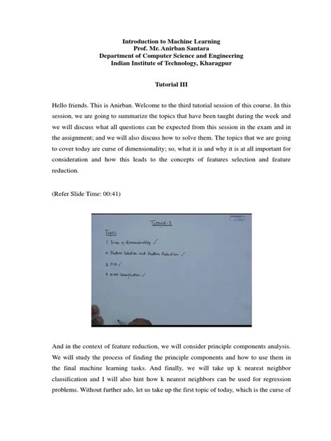 S Sarkar Lec 17 Pdf Matrix Mathematics Eigenvalues And Eigenvectors