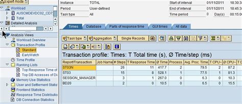 How To Sap Work Load Monitor St03n ~ How To Sap