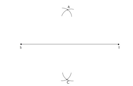 Draw A Line Segment Of Length Cm And Bisect It Further Bisect One Of The Equal Parts And