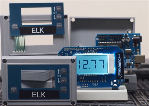 Lcd Keypad Enclosure Expansion Arduino Shield Video