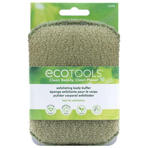 Ecotools Limited Edition Exfoliating Body Buffer For Body Cleansing Removes Dead Skin