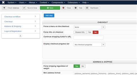 hikashop redirect to check out after click add to cart button hikashop