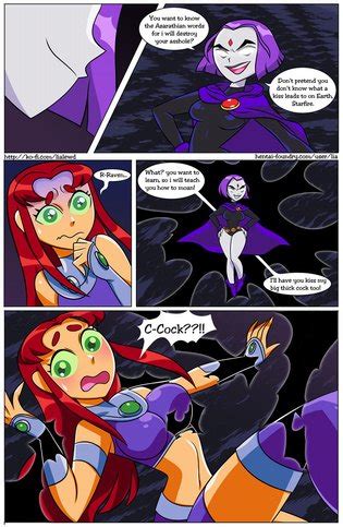 Starfires Doom Starfire X Raven Futa Comic Lia Teen Titans