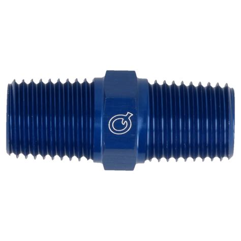 Aluminum Adaptor Male 38 Npt 38 Npt Van Der Bel Las En