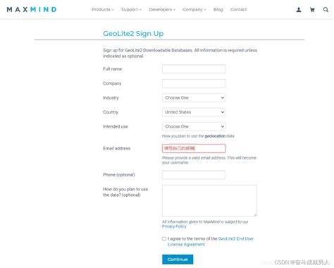 免费的地理位置信息geo Ip数据库maxmind Csdn博客
