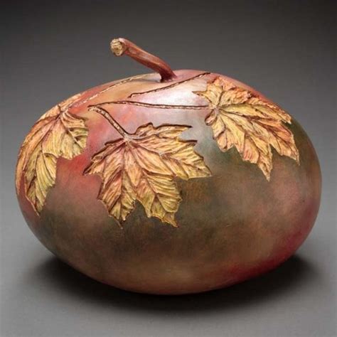 Gourd Art Patterns Hand Carved Gourd Gallery Marilyn Sunderland