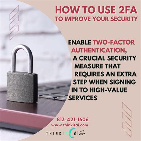 Think It Ai On Linkedin Security 2fa Twofactorauthentication Thinkitai Technology…