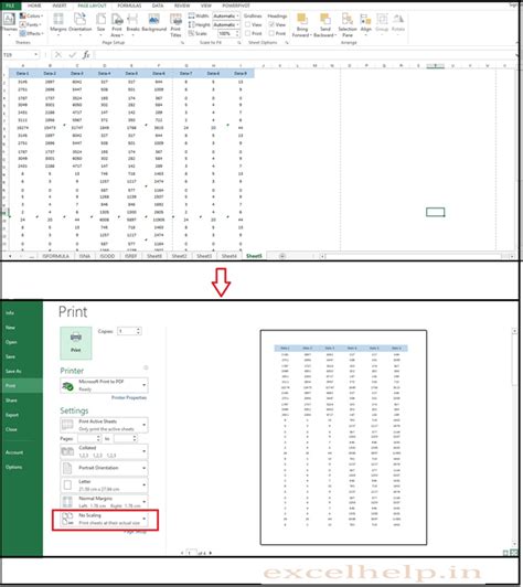 Print Selected Area Only By Set Print Area In Excel Excel Help