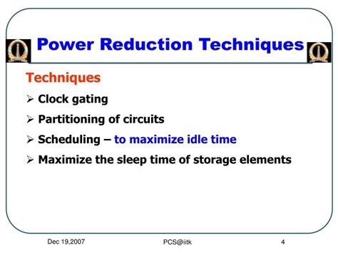 Ppt Power Aware Synthesis Powerpoint Presentation Free Download Id