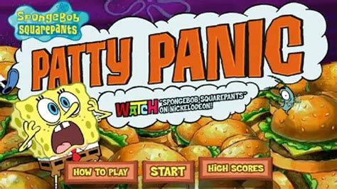 Spongebob Patty Panic Play Spongebob Games Online