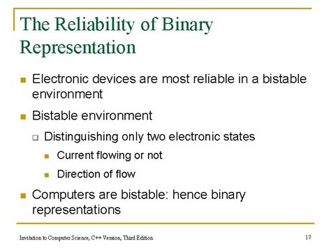 Chapter 4 The Building Blocks Binary Numbers Boolean