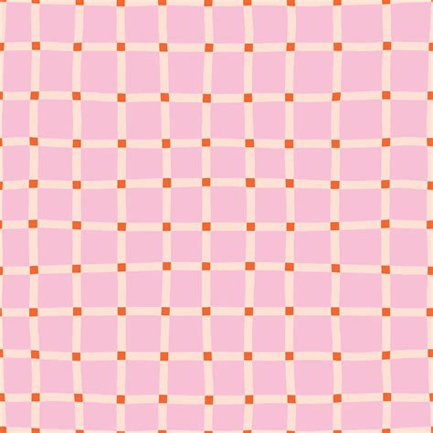 Creative Checkered Lines Pattern Vector Seamless Texture With Hand Creative Checkered Lines Pattern Vector Seamless Texture With Hand