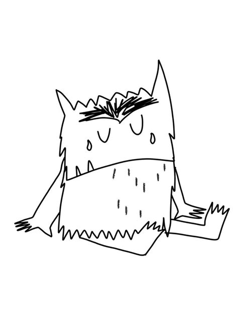 情绪小怪兽简笔画教程内容（精选15张） 简笔画图片大全