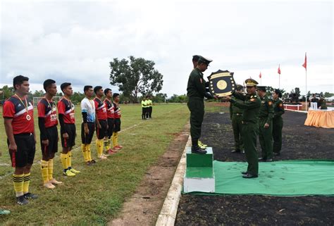 အရှေ့အလယ်ပိုင်းတိုင်းစစ်ဌာနချုပ် တိုင်းမှူးဒိုင်း ဘောလုံးပြိုင်ပွဲ ဗိုလ်လုပွဲနှင့် ဆုပေးပွဲ ကျင