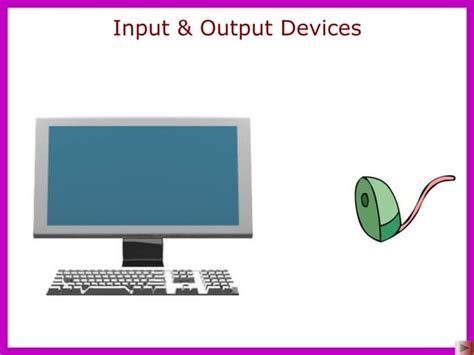 Igcse Ict Input And Output Devices Input Devices And Their Uses