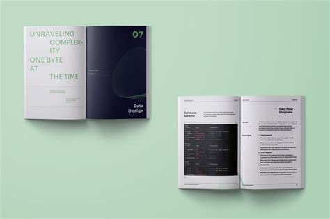 Codee Minimalist Software Design Documentation Print Templates Ft Software And Document Envato
