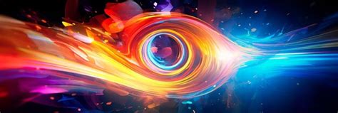 Premium Photo Circles Exploding With Energy Surrounded By