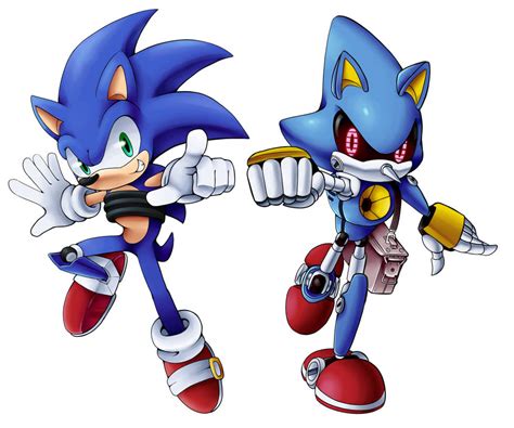 Io Sonic And Metal By Theenigmamachine On Deviantart