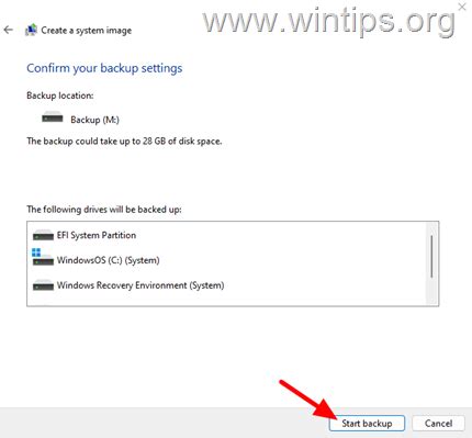 How To Full Backup A Windows PC To A System Image WinTips Org