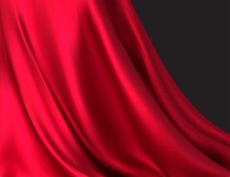 Brightly Lit Red Curtain Background Royalty Free Vector