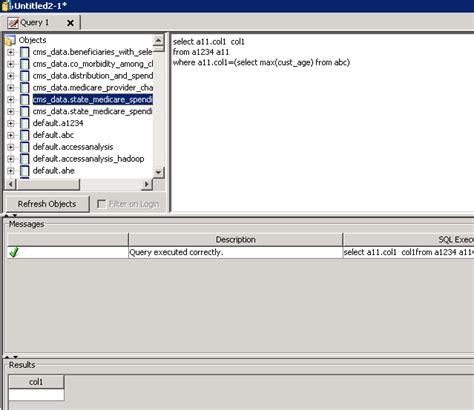 Kb249315 Syntax Error “error While Executing A Query In Impala Hy000 Analysisexception