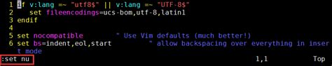 Linux系统vi或者vim编辑器中如何显示行号 OpsDrip 博客园