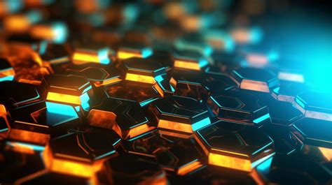 보케bokeh는 미래형 표면에 육각형이 있는 현대적인 추상 3d 렌더링을 주입했습니다 마디 연결선 네트워크 라인 배경 일러스트 및 사진 무료 다운로드 Pngtree