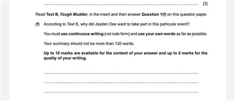 Summary Writing Igcse English Language 0500