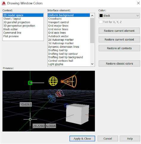 How To Change The Visual Styles In Autocad Current To Any Visual Style