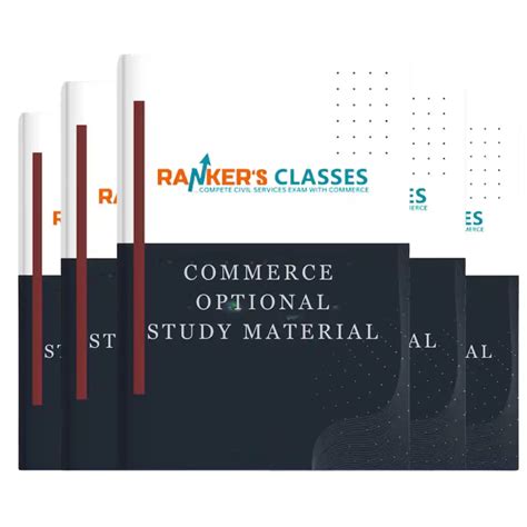 Ranker Ias Commerce Class Notes 2024 2025 English Upsc Optional