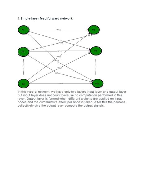Single Layer Feed Forward Network Pdf
