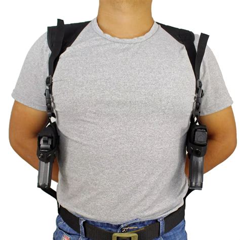 Tactical Army Underarm Double Draw Shoulder Holster Concealed Carry