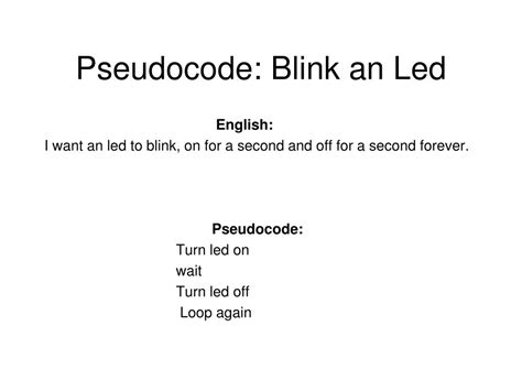Ppt Programming In Arduino Powerpoint Presentation Free Download