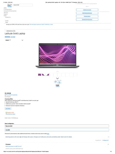 Dell Latitude 5440 Laptop With 13th Gen Intel® Core™ Processor Dell Dell Latitude 5440 Laptop With 13th Gen Intel® Core™ Processor Dell