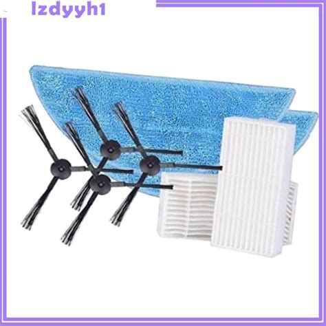 [joydiy] ชุดอะไหล่หุ่นยนต์กวาด ผ้าม็อบ แผ่นกรอง Hepa แปรงด้านข้าง แบบเปลี่ยน Shopee Thailand