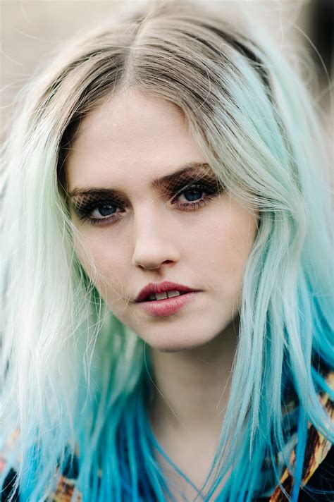 Girl Bent Over With Long Blonde Hair Blue Eyes Telegraph