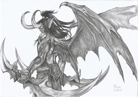 Illidan Stormrage By Melissakyc On Deviantart