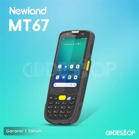 Jual Mobile Scanner Pda Newland Mt67 Android Barcode Scanner Shopee Indonesia