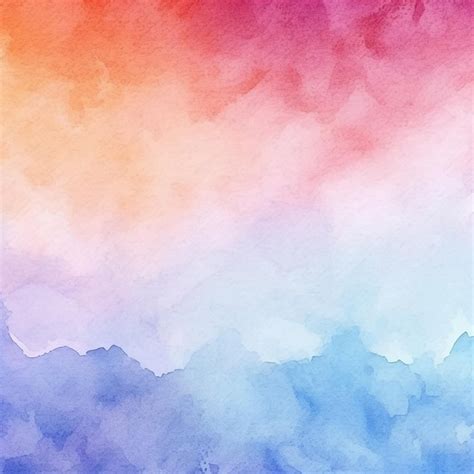 Premium Ai Image The Water Colour Gradient