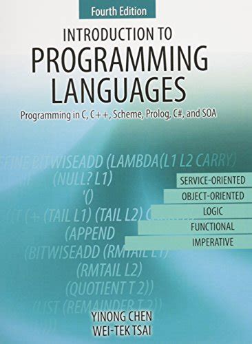 Introduction To Programming Languages Programming In C C Scheme