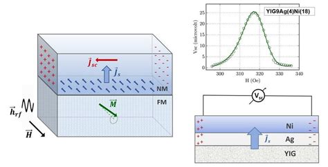 Spin Current Detection The Diagram On The Left Represents The Dynamics Download Scientific