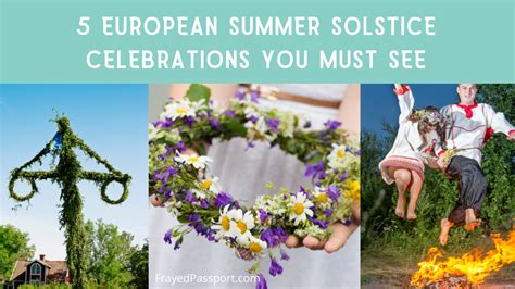 5 European Summer Solstice Celebrations Midsummer Bonfires Artofit