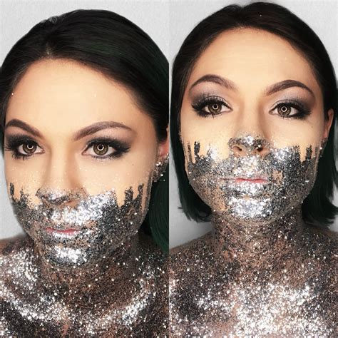 Halloween Makeup Glitter