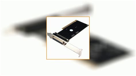 PCI I O Parallel Port DB25 25 Pin IEEE 1284 Printer Card Controller Adapter YouTube